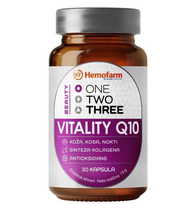 One two three vitality Q10 kapsule, 30 kapsula