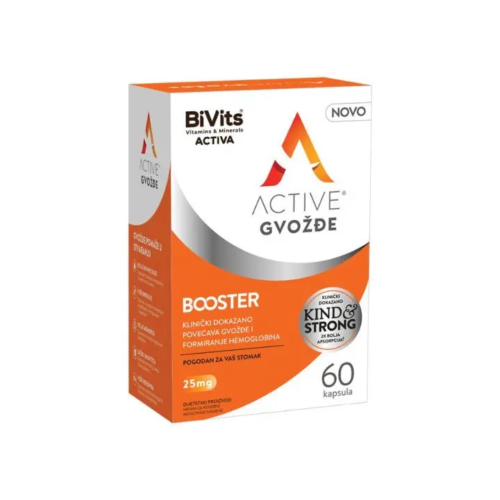 Bivits Activa Gvožđe 25mg A60