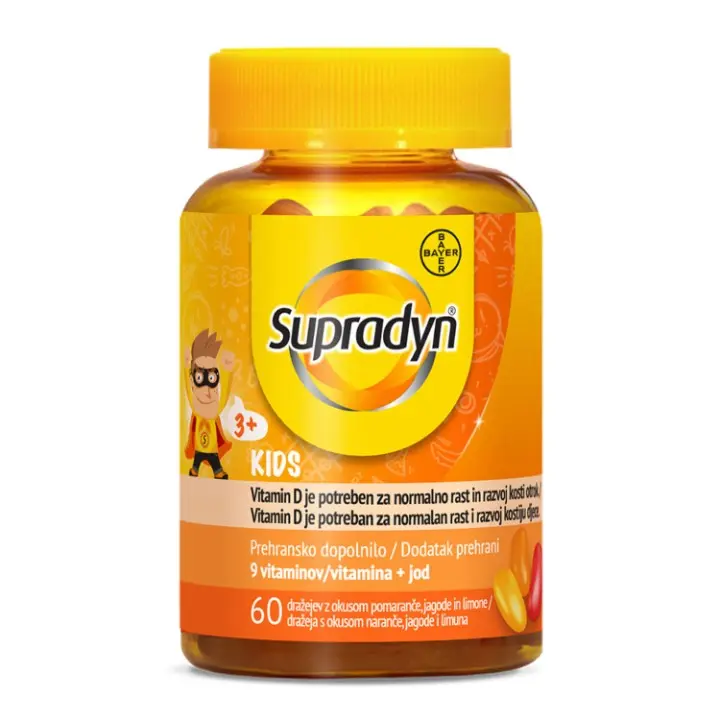 Supradyn Kids Vitamini za decu, 60 dražeja