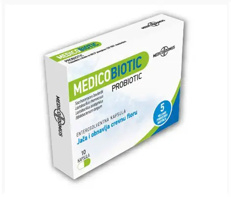 Medico Domus Medicobiotic Probiotik, 10 kapsula