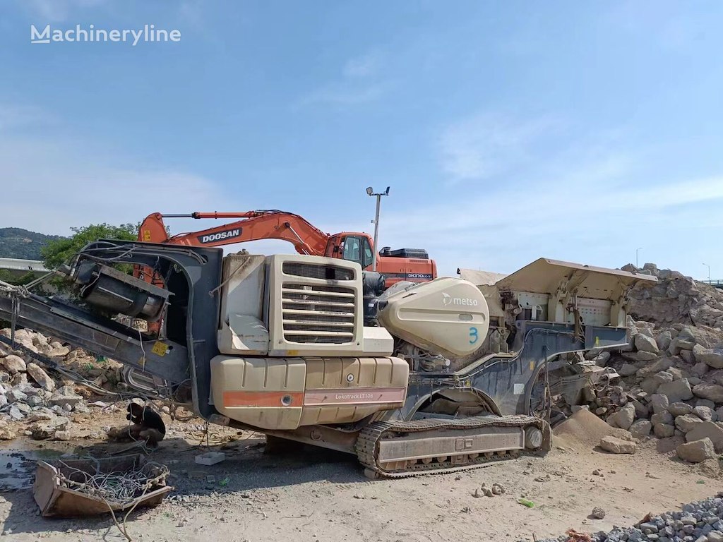 Metso Lokotrack LT106 Jaw Crusher mobilna postrojenje za drobljenje