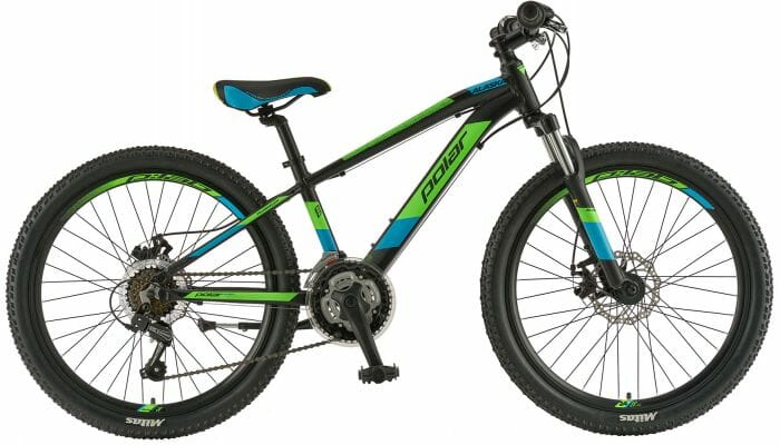 Bicikl Polar Alaska 24 black-green-blue