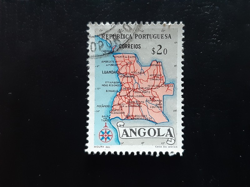 PORTUGALSKA KOLONIJA ANGOLA 1955