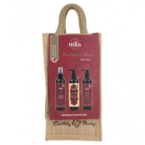 MKS ECO gift set Ends (Endz * X leave in * Body losion)