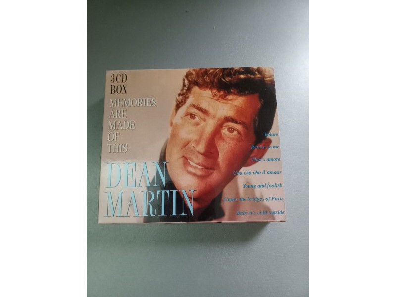 DEAN MARTIN 3CD BOX