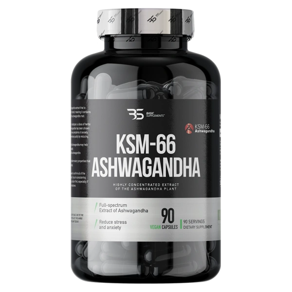 Ashwagandha KSM-66 90cap – Basic Supplements