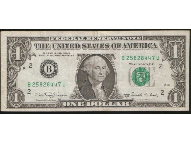 1 USA dolar iz 1988. (F)