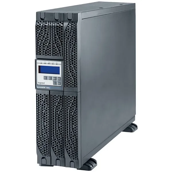 UPS Legrand DAKER DK + Tower/Rack, 5000VA/5000W, On Line Double Conversion, Sinusoidal, PFC, USB & RS232 port, Terminal cage, batteries 20x 12V 5Ah, 60 kg, (Optional Kit Rack 310952, SNMP card 310...