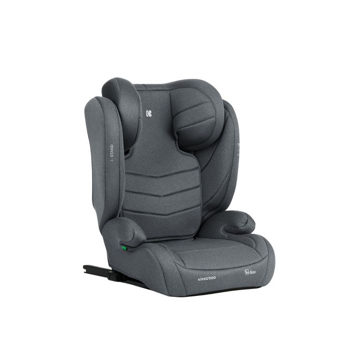 Kikka Boo Autosedište za decu 100-150 cm I-Stand I-Size Isofix Dark Grey KKB52011