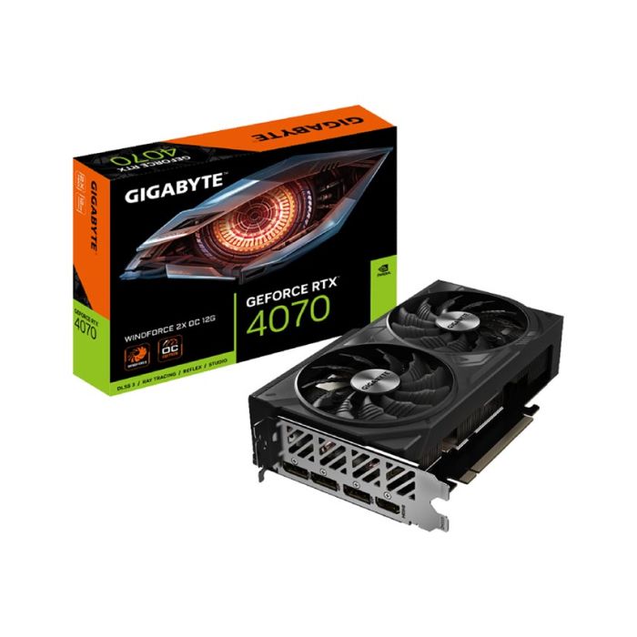 Grafička kartica Gigabyte GeForce RTX 4070 Windforce 2X OC 12GB 192bit GV-N4070WF2OC-12GD