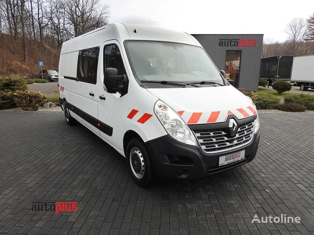 Renault MASTER FURGON BRYGADÓWKA 7 MIEJSC TEMPOMAT KLIMATYZACJA 145KM minibus furgon