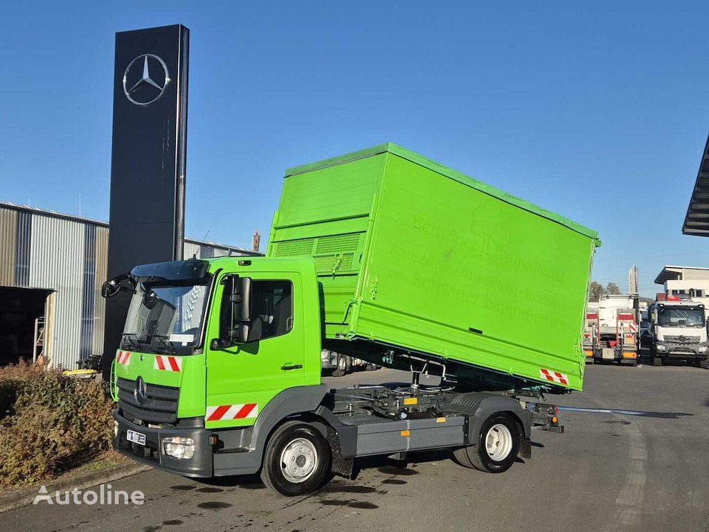 Mercedes-Benz Atego 821 K 4x2 Kipper Häckselaufbau Klima 2xAHK minibus furgon