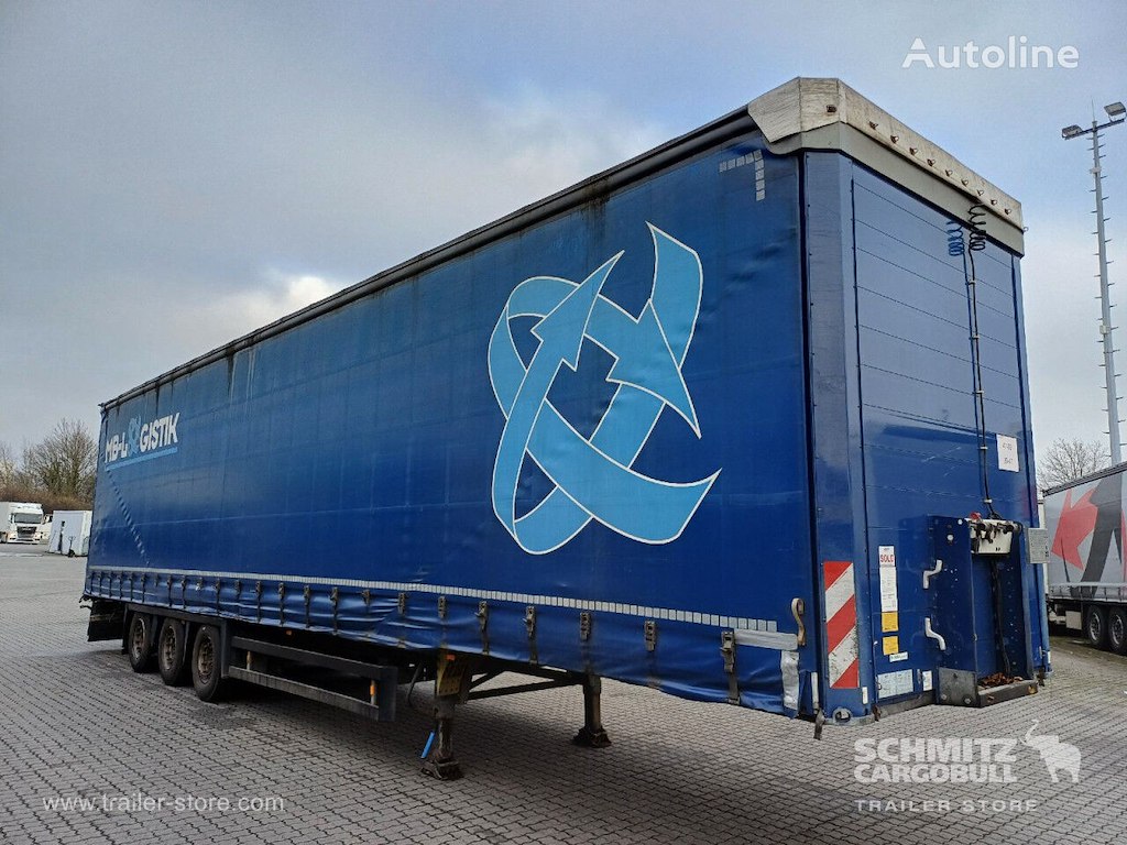 Schmitz Auflieger Curtainsider Mega poluprikolica sa kliznom ceradom