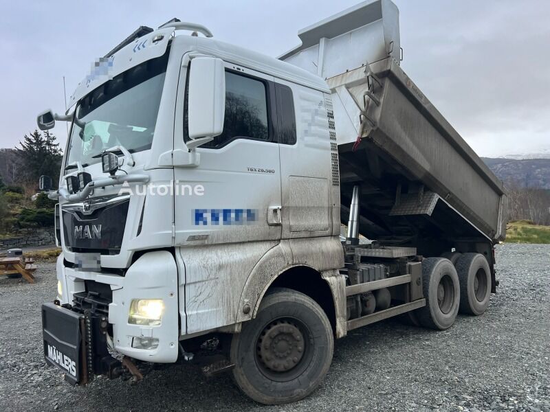 MAN TGX 6x4 Plow rigged tipper truck kiper