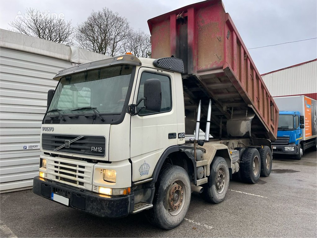 Volvo FM12 420 8X4 Manual Full steel Euro3 kiper