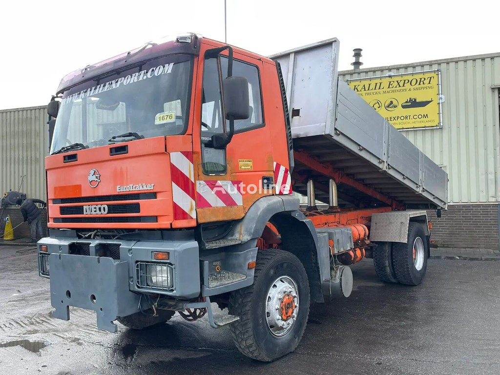 IVECO Eurotrakker 190.34 Kipper 4x4 ZF Full Steel Suspension Big Axle kiper