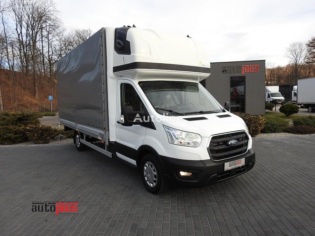 Ford TRANSIT PLANDEKA 10 PALET WEBASTO TEMPOMAT KLIMATYZACJA LEDY 16 kamion s ceradom < 3.5t