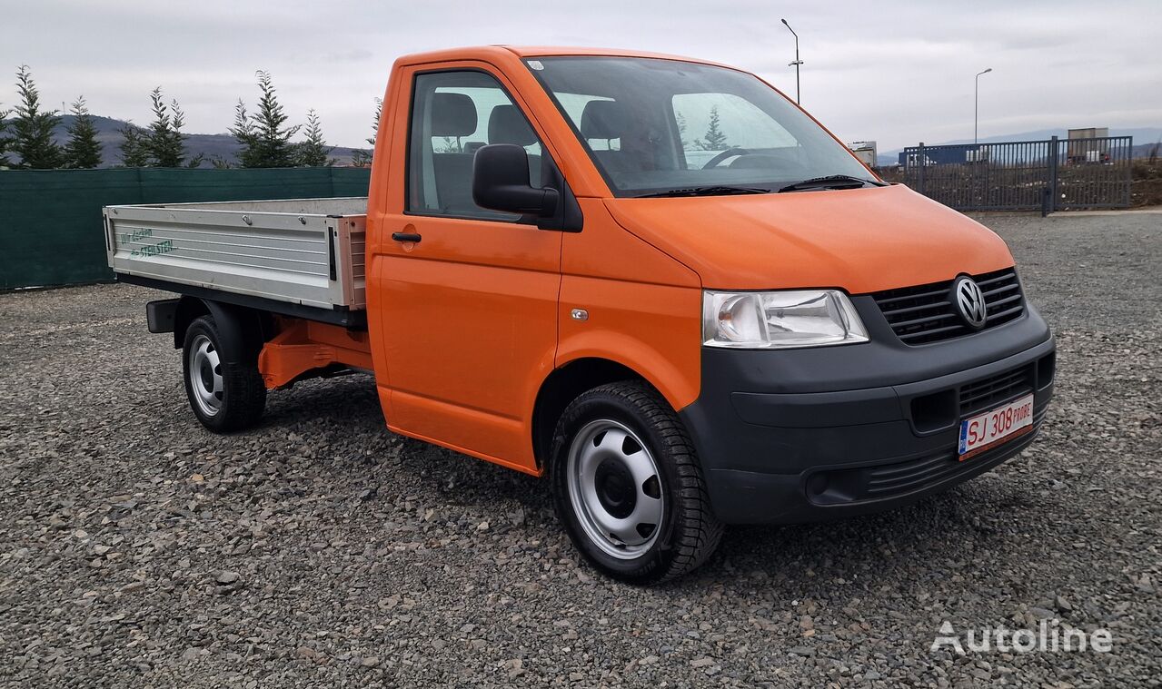 Volkswagen transporter , pickup , 2.5 tdi, 131cp, manual, 4Motion, 4x4, 18 kamion s ravnom platformom < 3.5t