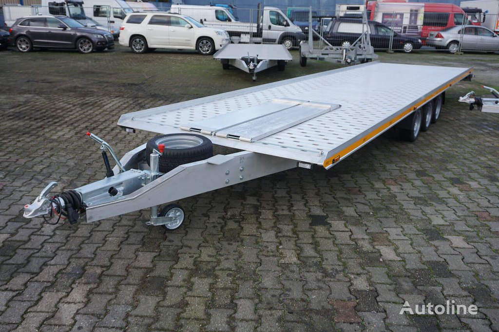 Nova Gromex NEU AUTOTRANSPORTER ANHÄNGER VOLLALU 8,5 M FÜR 2 AUTOS 3.500 KG- prikolica autotransportera