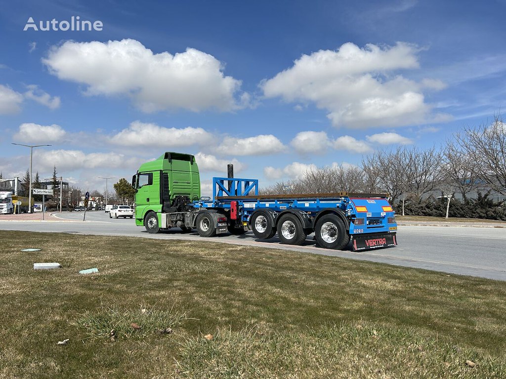 Nova Vertra New - Sliding Tipping Container Trailer - Glidande behållare poluprikolica kipera