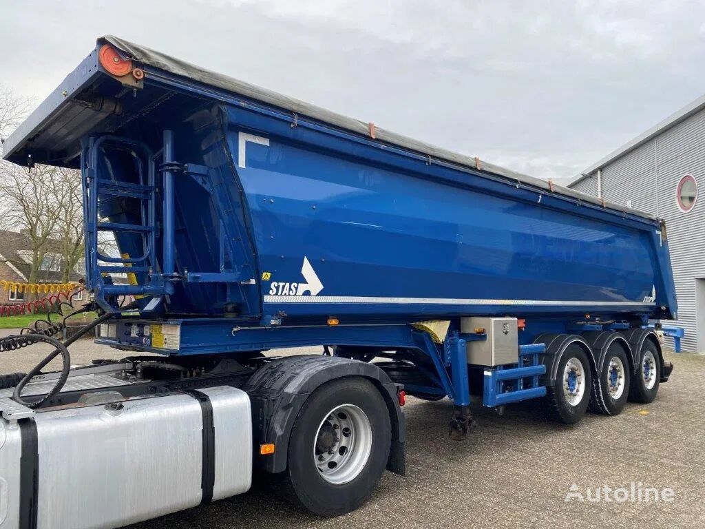 Stas S300CX / 28M3 / LIFT AXLE / 9TONS AXLES / ALCOA / GOOD CONDITION poluprikolica kipera