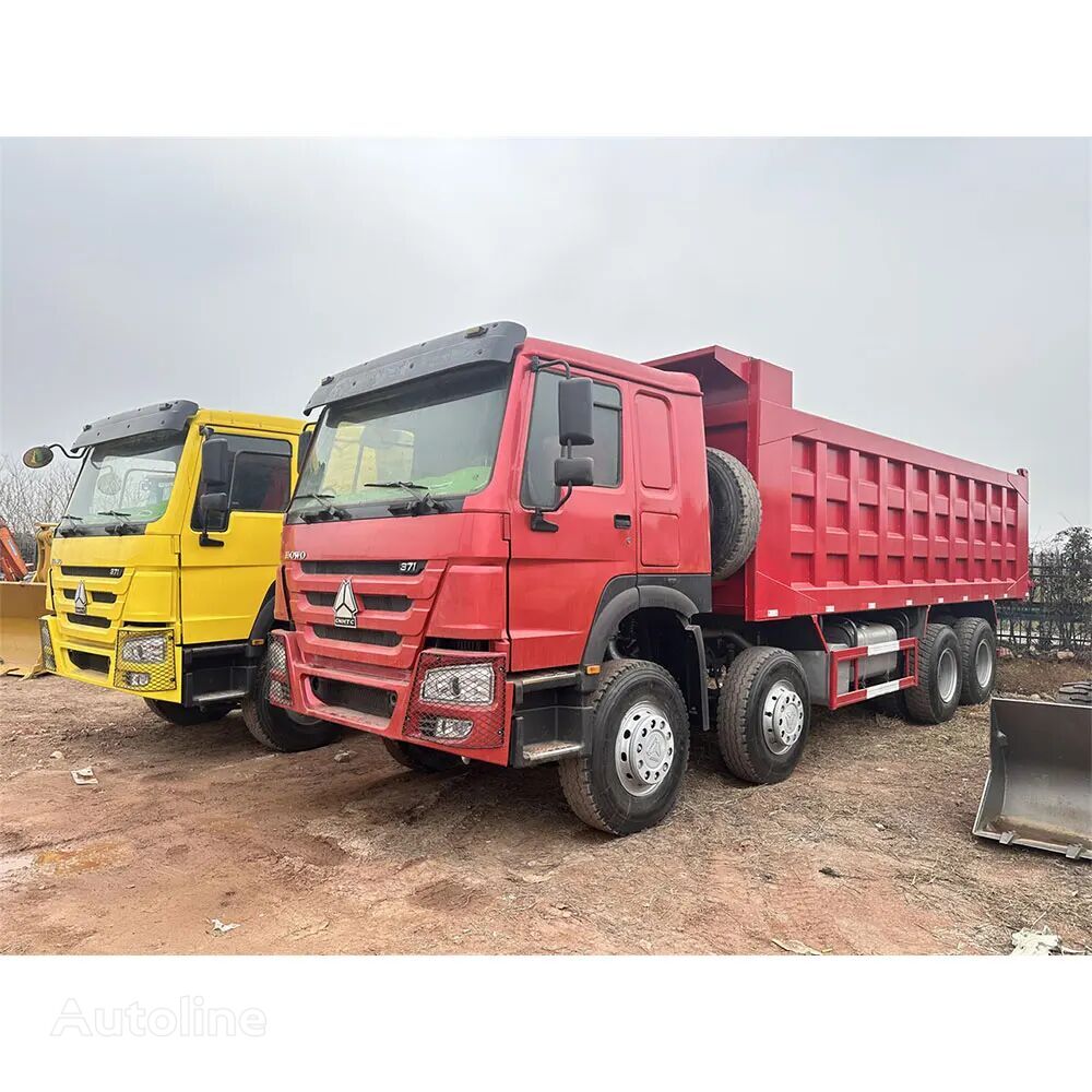 Howo Howo 8x4 Dump Truck 12 Wheeler Tipper truck for sale Cote d 'Ivo kiper