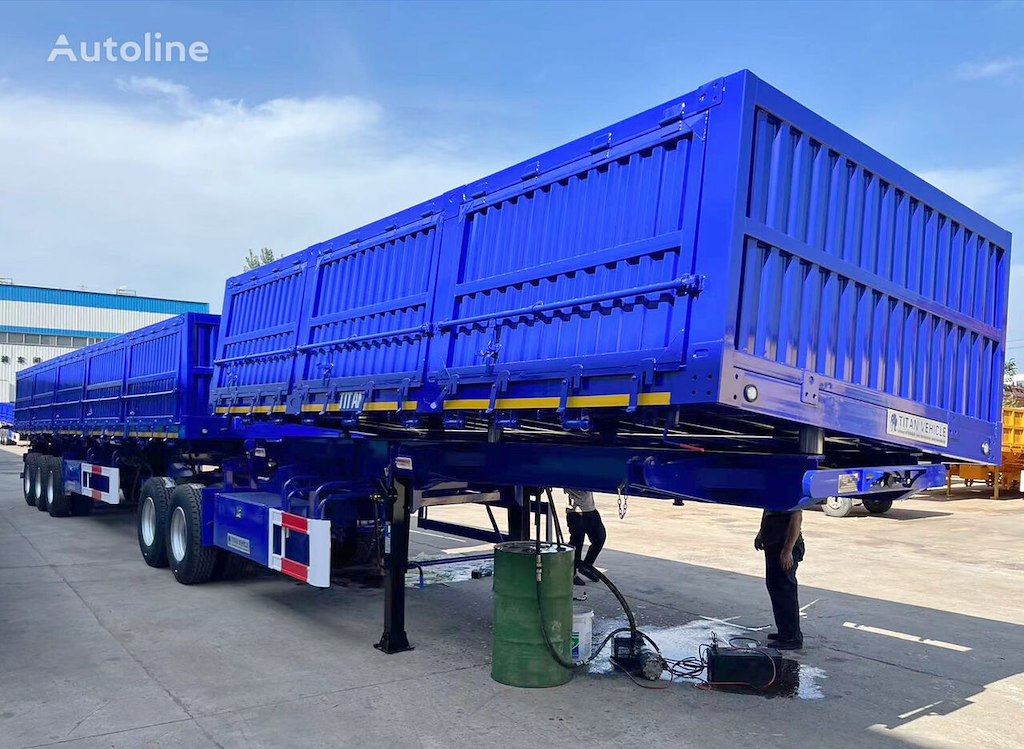 Nova Titan Superlink Interlink Side Tipper Trailer for Sale - Y poluprikolica kipera