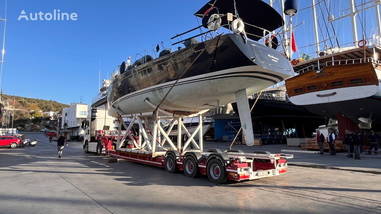 Nova Onder Trailer BOAT YACHT TRANSPORT / PORTA YACHT PER BARCA poluprikolica sa niskom platformom