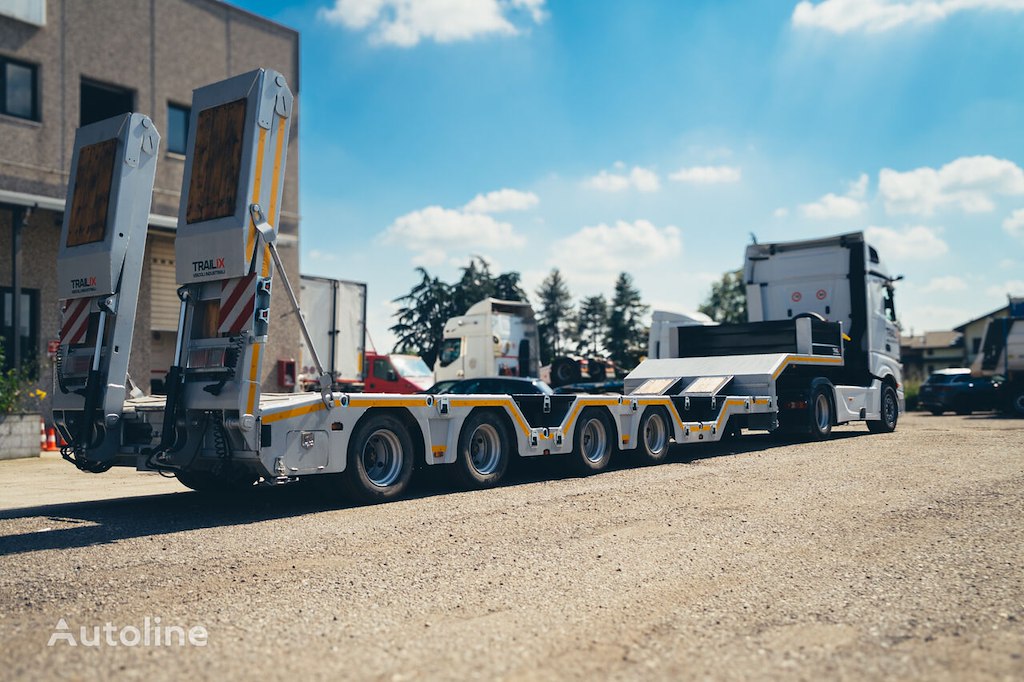 Nova Trailix Semirimorchio Carrellone Per Trasporto Macchine Operatrici poluprikolica sa niskom platformom