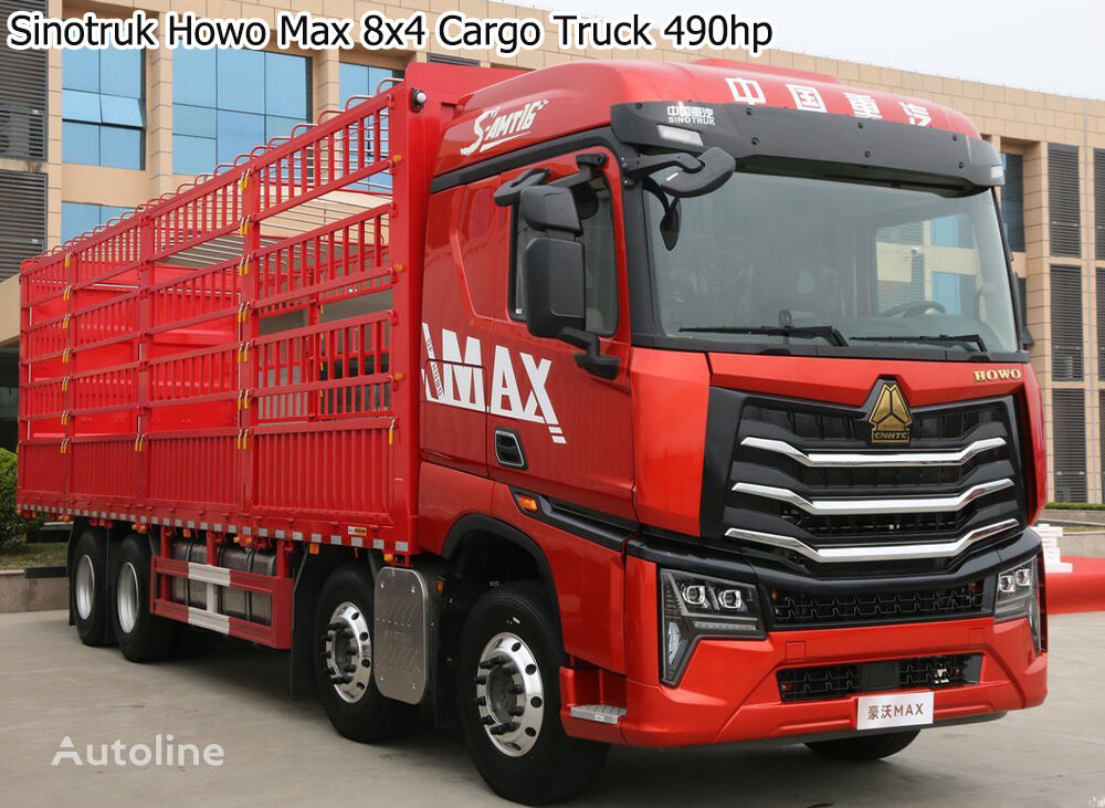 Howo Used Sinotruk Howo Max 8x4 Cargo Truck kamion s ravnom platformom