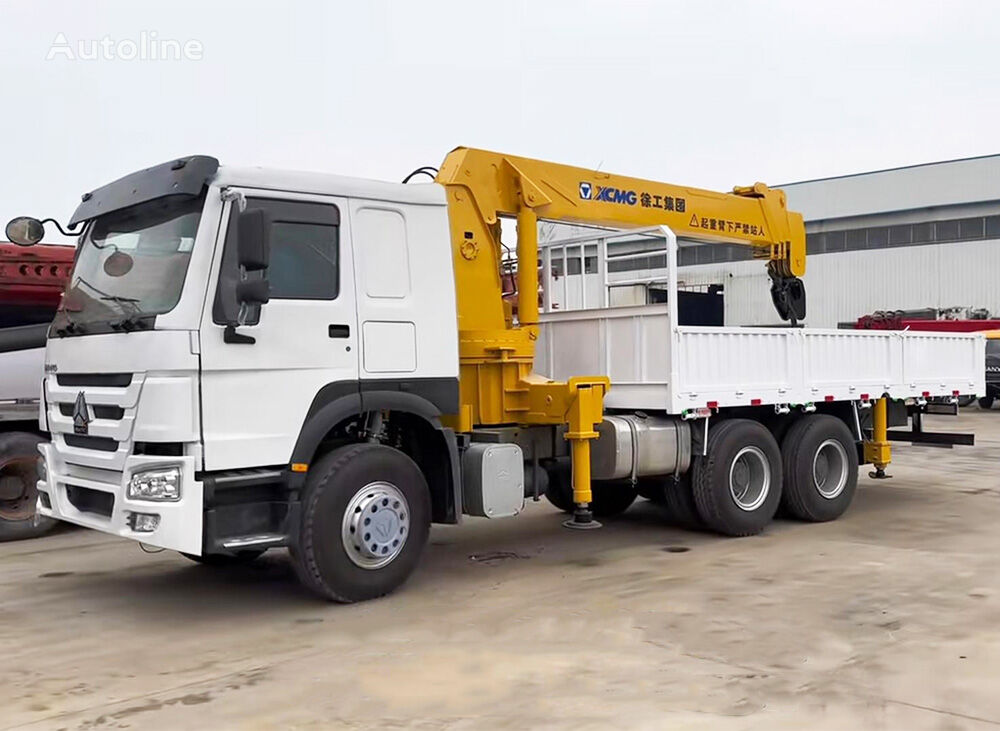 Howo Crane Truck 10 Ton Boom Truck 6x4 kamion s ravnom platformom