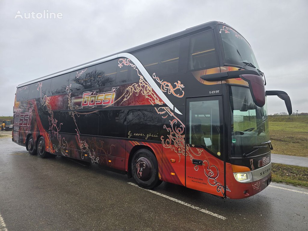 Setra S 431 DT / 78+1+1 / 840 000 KM dvospratni autobus