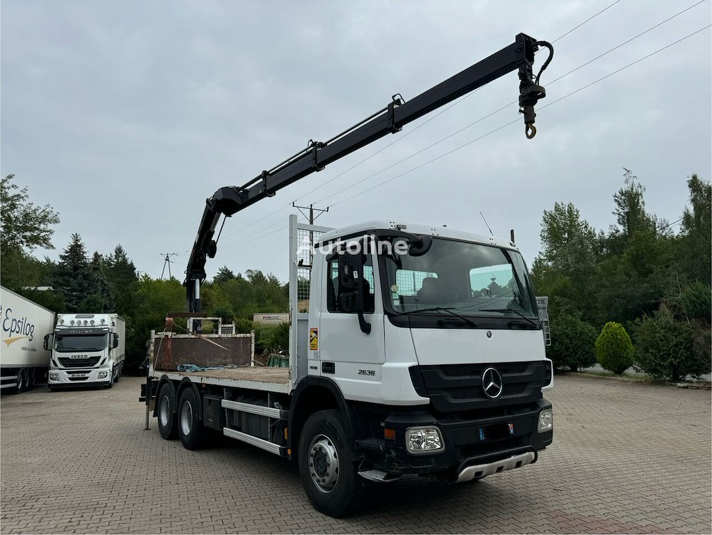 Mercedes-Benz Actros 2636 kamion s ravnom platformom