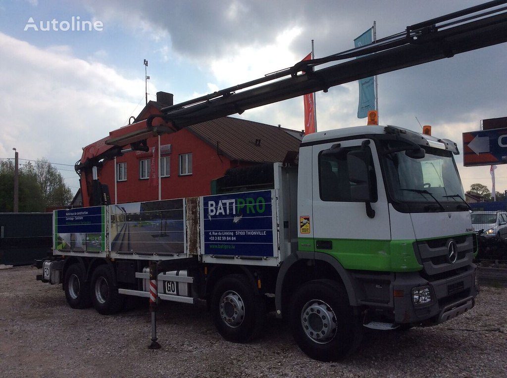 Mercedes-Benz ACTROS 4141 kamion s ravnom platformom