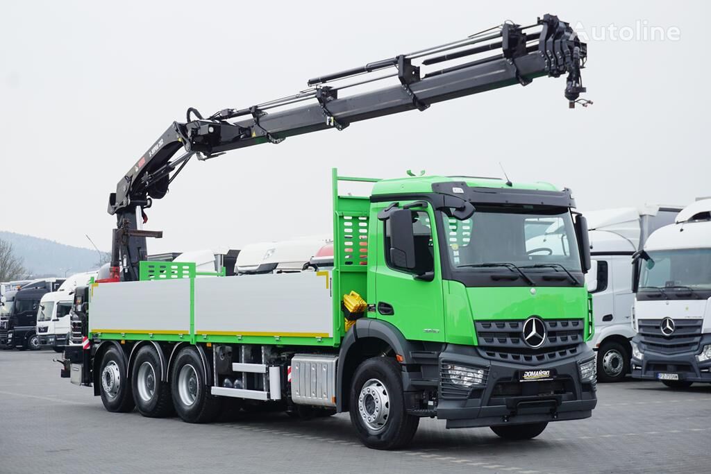 Mercedes-Benz AROCS 3240 kamion s ravnom platformom