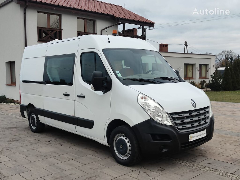 Renault Master 2.3 Renault Master Doka Brygadówka 7 osobowy Klima Tylko kombi minibus