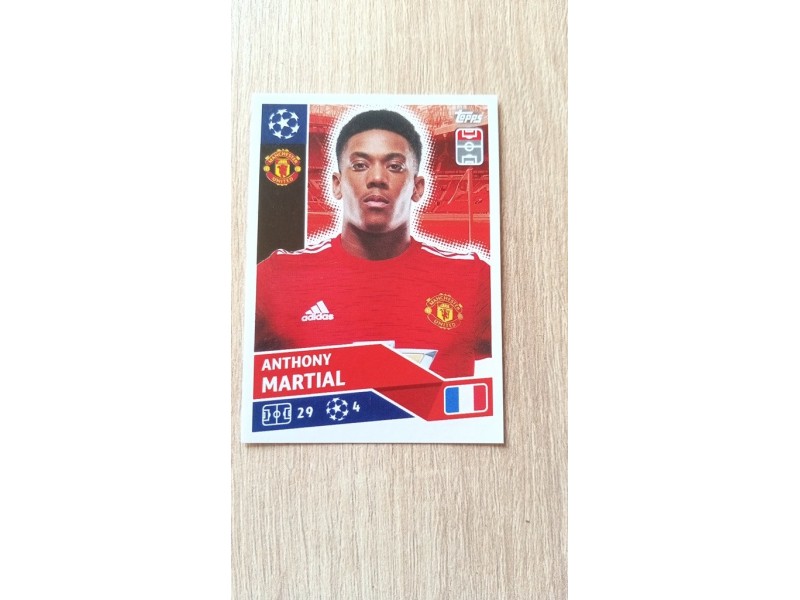 Liga šampiona 2020/21 Topps broj MUN 017