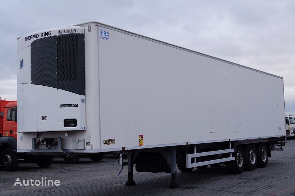 Chereau CHŁODNIA / THERMO KING SLXe 200 / 2016 ROK / SAF / SPROWADZONA poluprikolica hladnjača