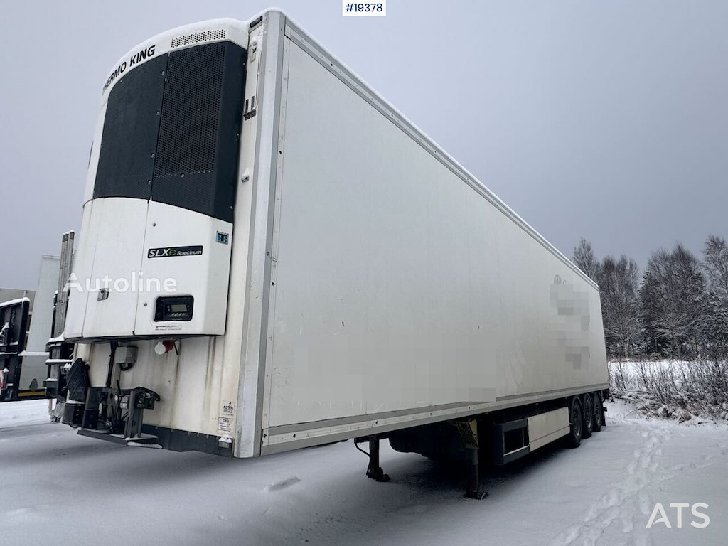 System trailer box semi-trailer w/ refrigerator/freezer unit and poluprikolica hladnjača