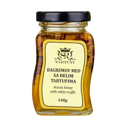 TARTUFI SR Bagremov med sa belim tartufima 140 g