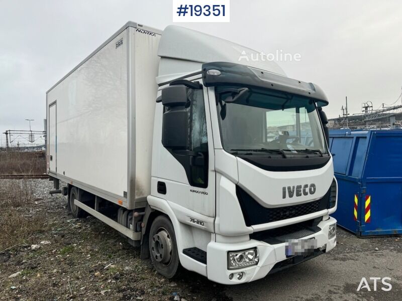 IVECO 75E Van. 15 pallets. 86,000 km! WATCH VIDEO kamion furgon