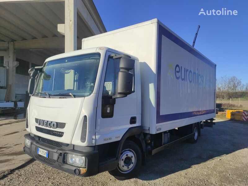 IVECO EUROCARGO 75E18 FURGONE+PEDANA, MOTORE CON DANNI kamion furgon