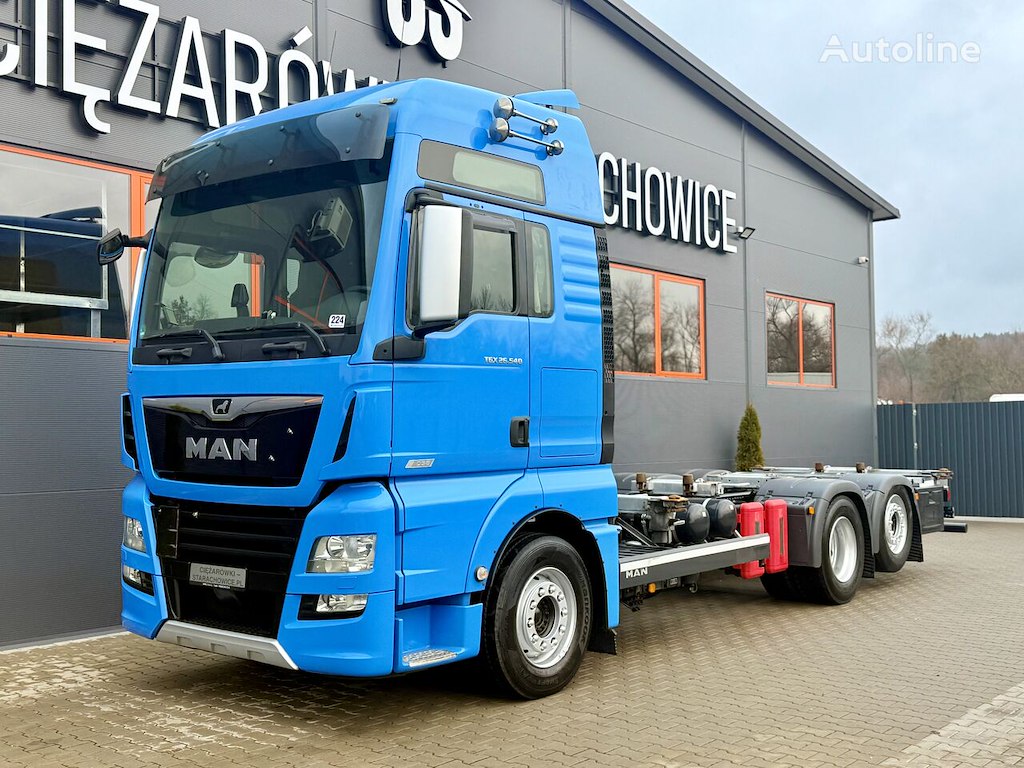 MAN TGX 26.540 / E6 / 6x2 / BDF / podwozie rama kamion šasija