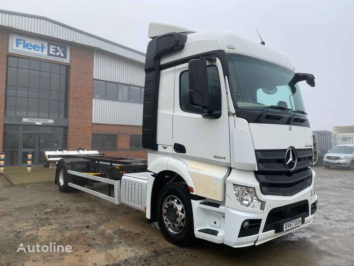 Mercedes-Benz ACTROS 1824 *EURO 6* 4X2 DEMOUNT CHASSIS CAB 2018 - BV67 OUH kamion šasija