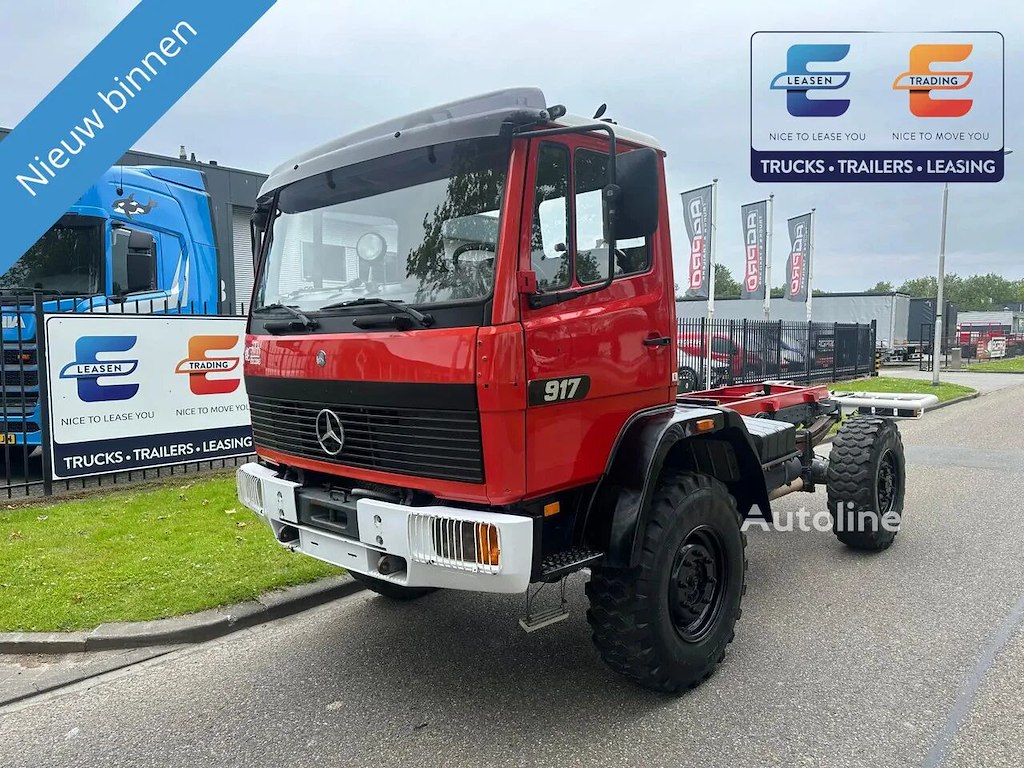 Mercedes-Benz Ecoliner 917 4x4 - Overland truck Chassis for off-raod camper kamion šasija