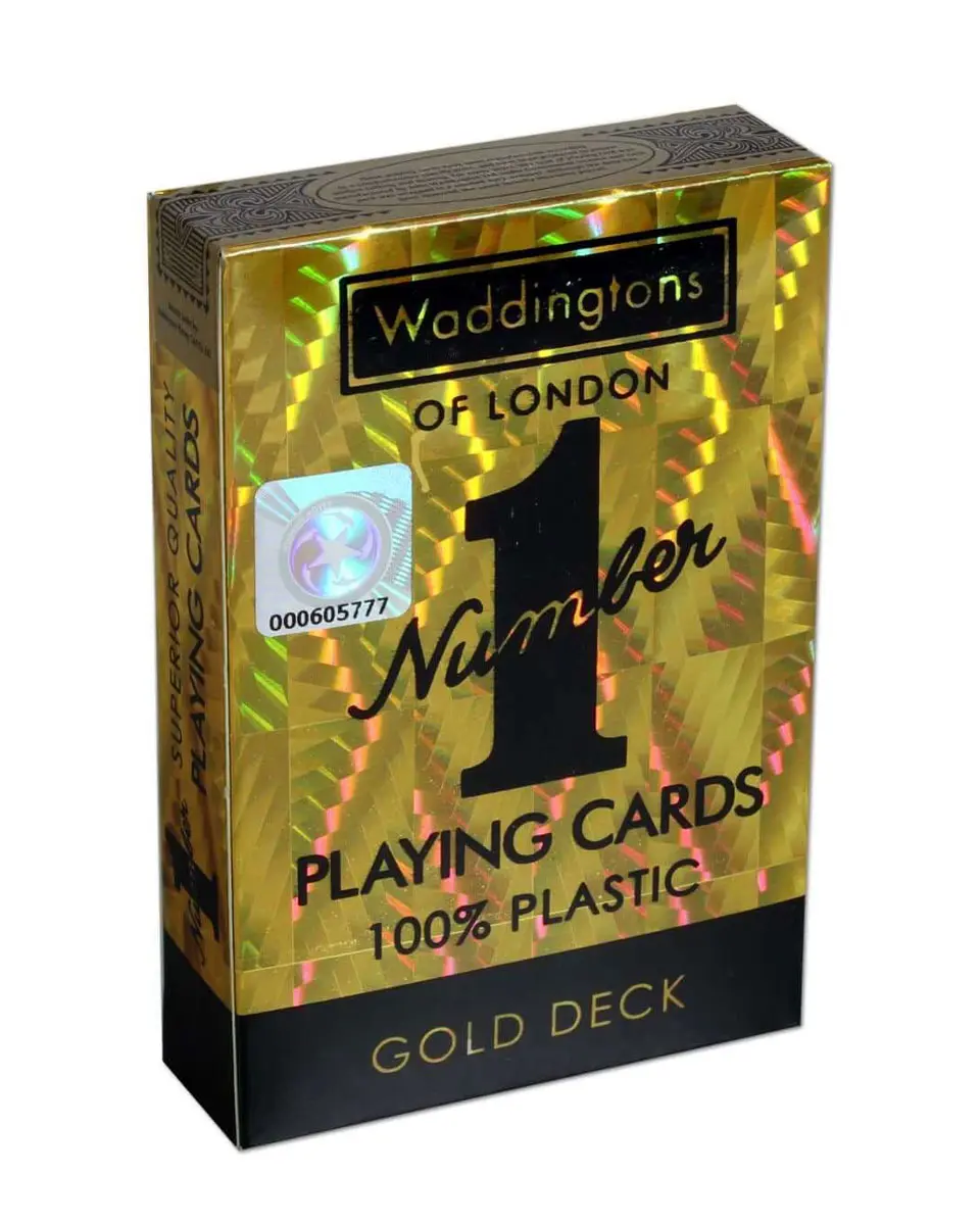 WINNING MOVES Karte Waddingtons No. 1 Gold Deck