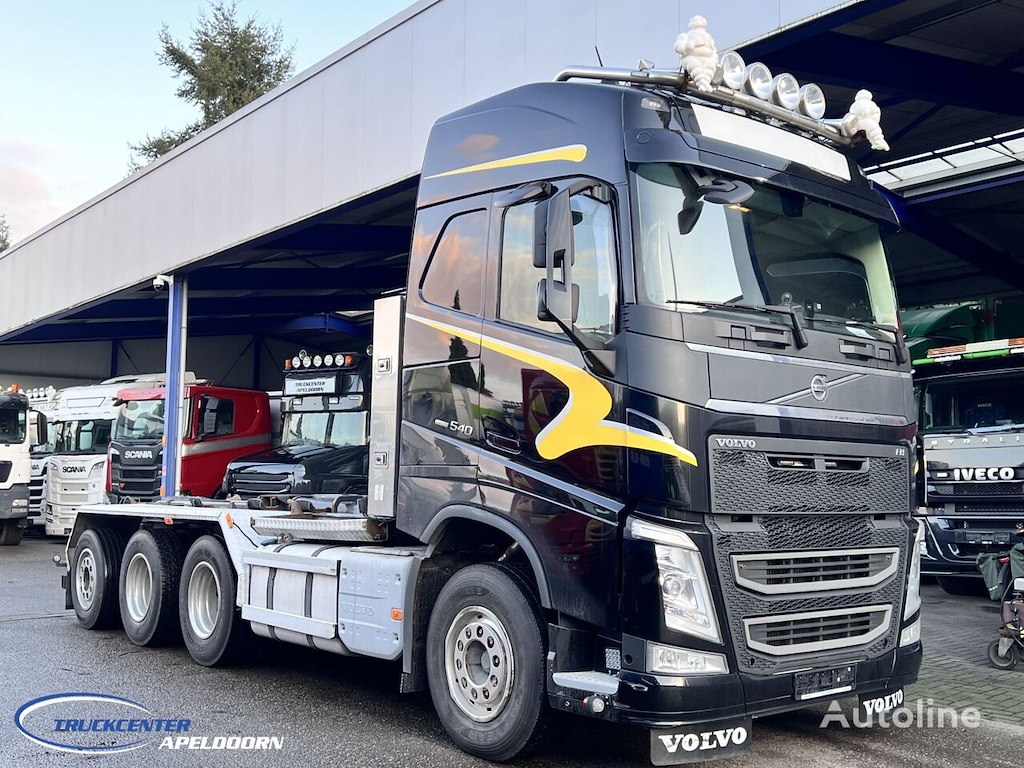 Volvo FH 540 8x4, Retarder, Dynamic steering, Multilift 24T kamion rol kiper