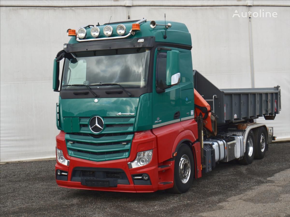 Mercedes-Benz Actros 2548, retarder, Meiller kamion rol kiper