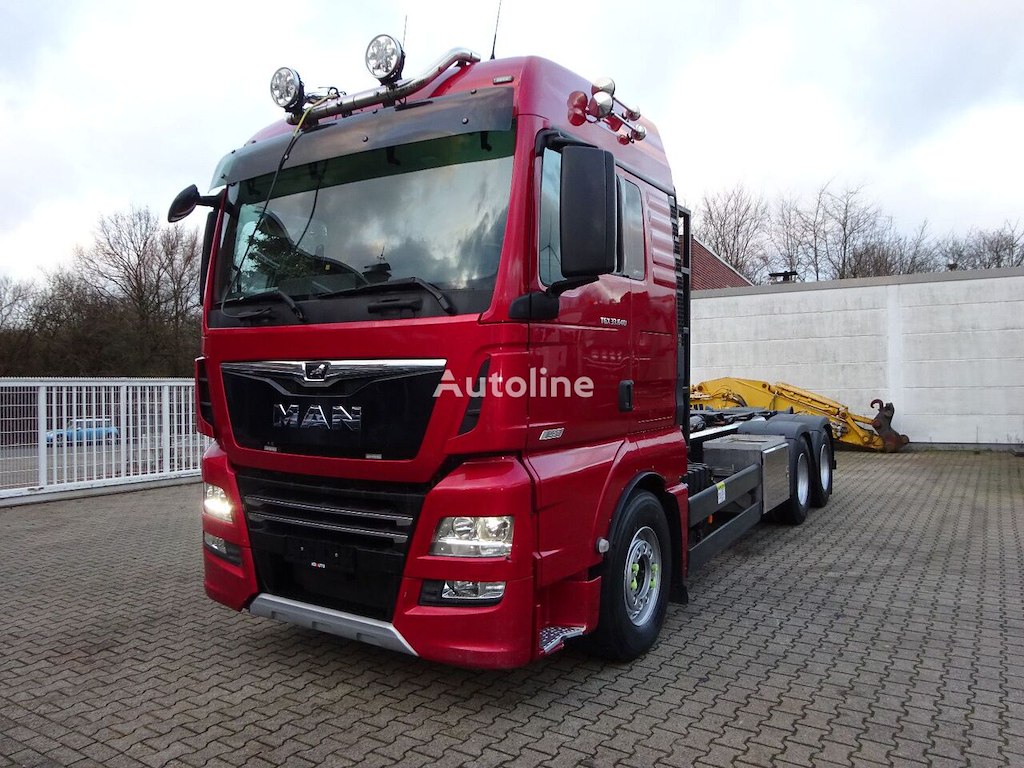 MAN 33.640 TGX HIAB Abroller 6x4 *Vollausstatung* kamion rol kiper