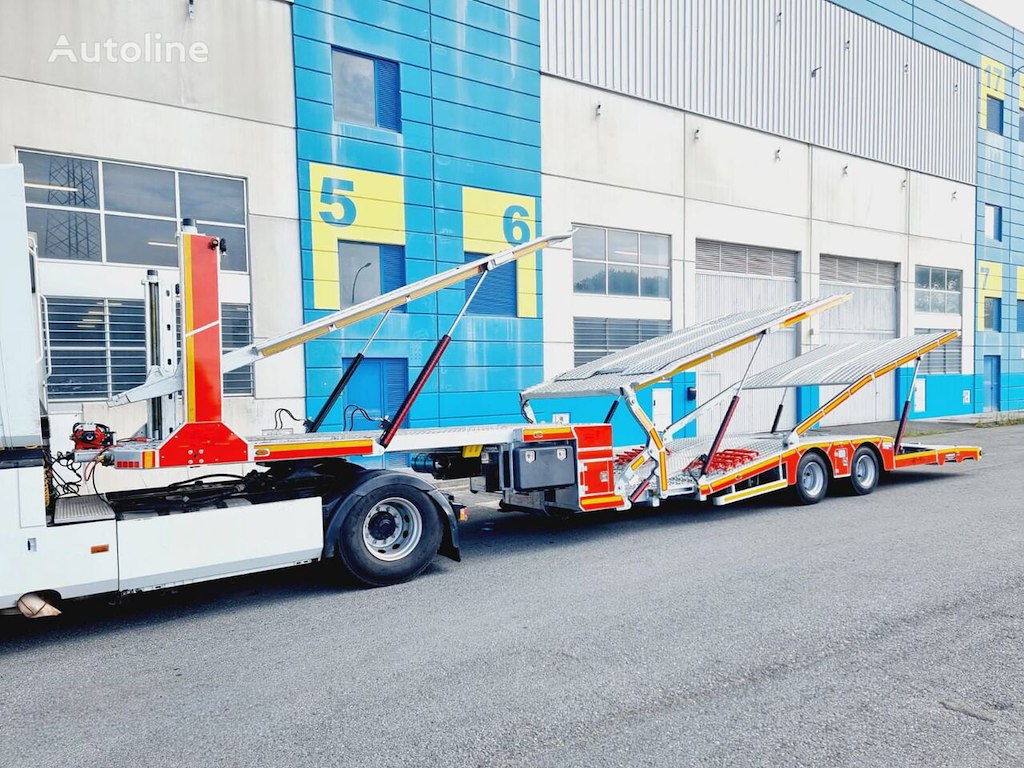 Nova Trailix SEMIRIMORCHIO BISARCA 6 AUTO/4 TELAI poluprikolica autotransportera